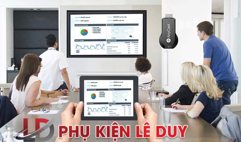 Mobile, Tablet Sang Tivi - HDMI Không Dây Anycast M100 Hỗ Trợ 4K ...